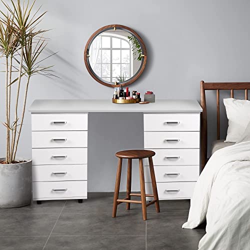 TUSY 5-Drawer Office Storage File Cabinet, Storage Organization for Home, Office, Closet, Bedroom