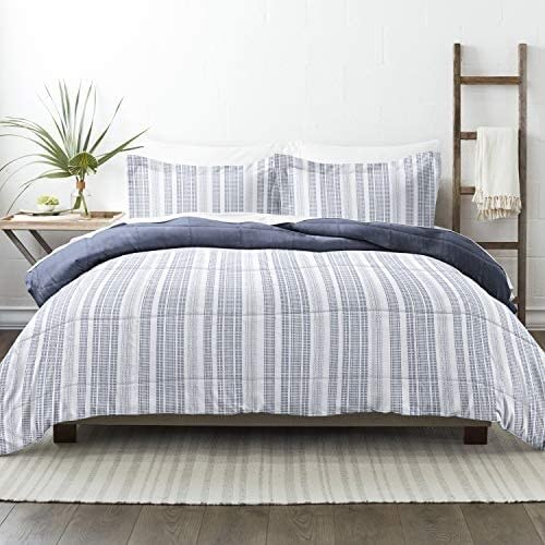 Linen Market Reversible King Size Comforter Set (3 Piece) - Bring Luxury Home with Our Soft and Lightweight Down Alternative Comforter King Set - This Includes Your King Comforter and 2 Pillow Shams