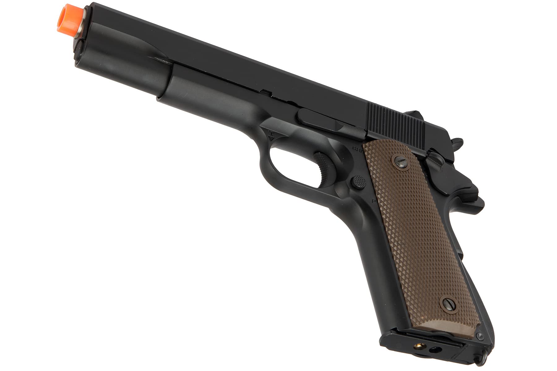 Army Armament Full Steel 1911 Gas Blowback Airsoft Pistol w/Silver Barrel -R31