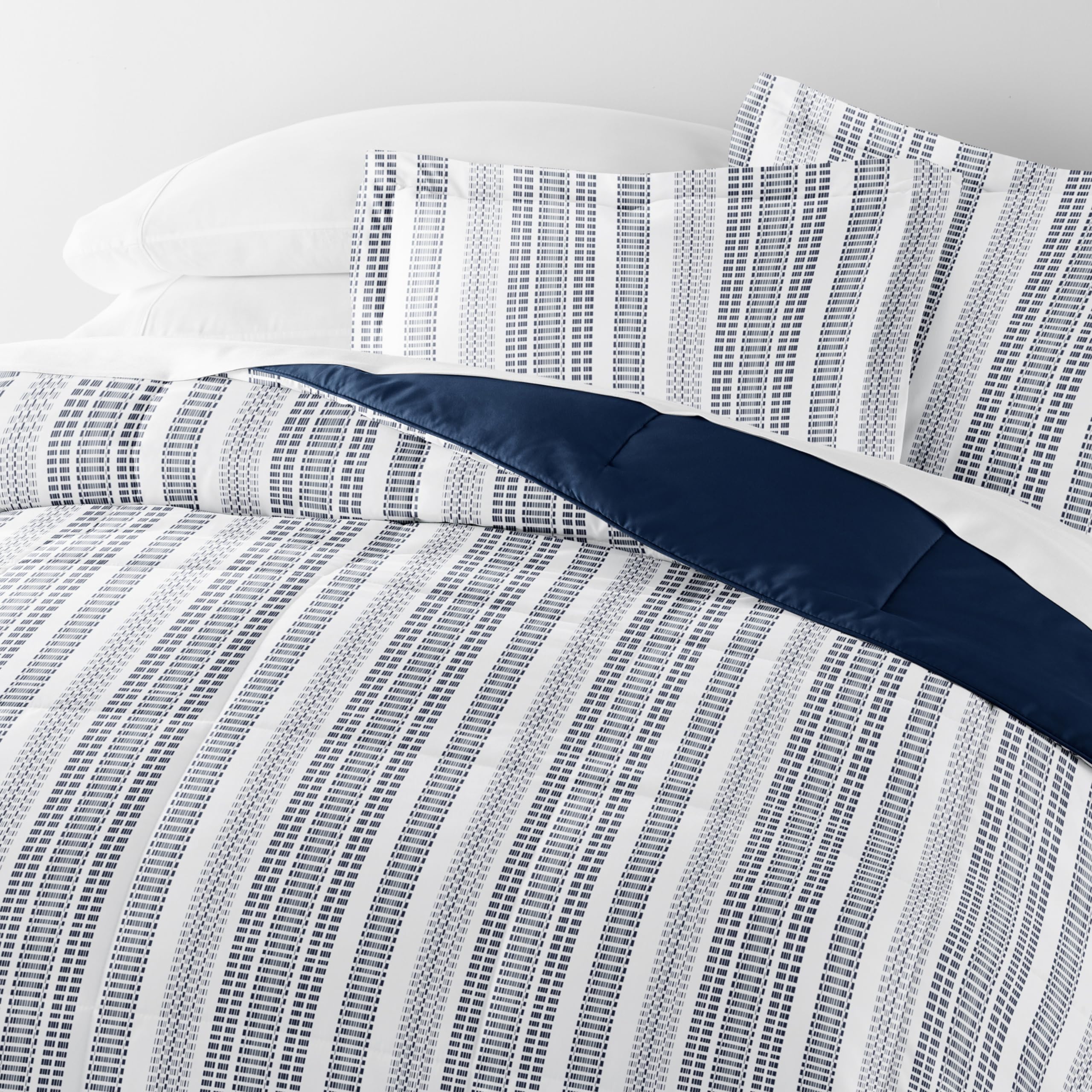 Linen Market Reversible King Size Comforter Set (3 Piece) - Bring Luxury Home with Our Soft and Lightweight Down Alternative Comforter King Set - This Includes Your King Comforter and 2 Pillow Shams