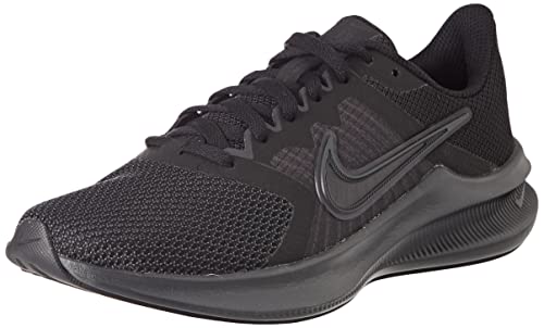 Nike Womens Downshifter 11, Black/DK Smoke Grey-Particle Grey, 10