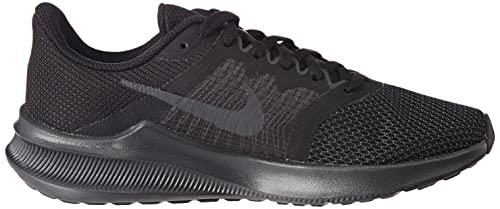 Nike Womens Downshifter 11, Black/DK Smoke Grey-Particle Grey, 10