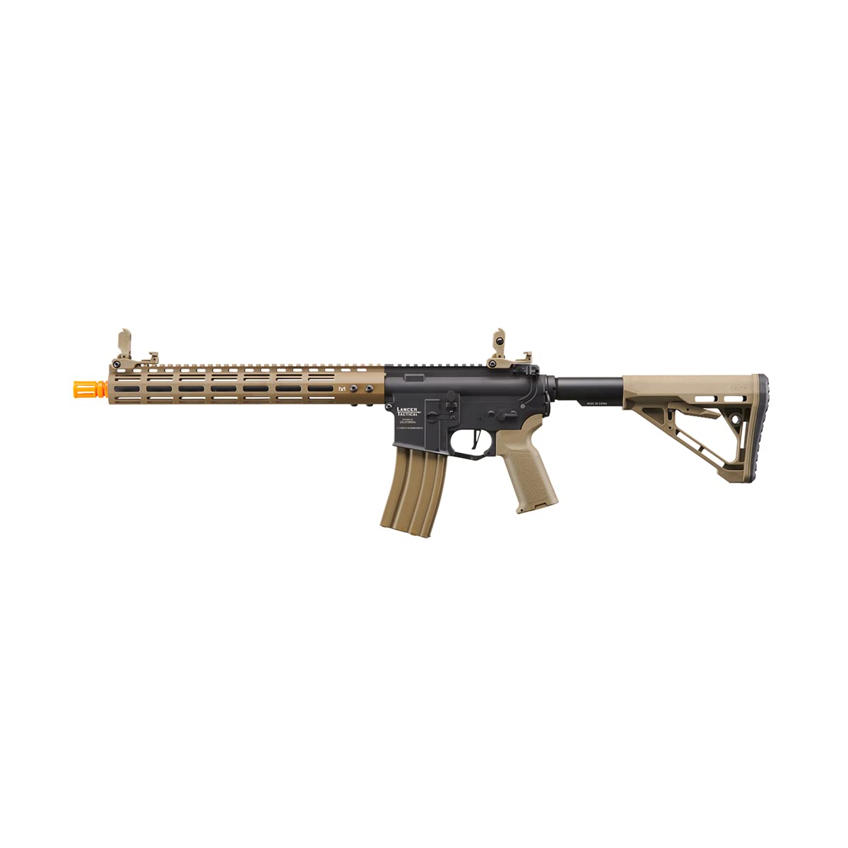 Lancer Tactical Gen 2 Proline M4 Full Metal 9''/14'' Airsoft Rifle with Delta Stock (ETU & Mosfet Included)