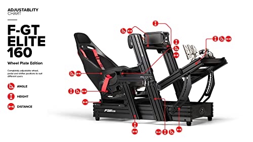 Next Level Racing F-GT Elite 160 Wheel Plate Edition (NLR-E025)