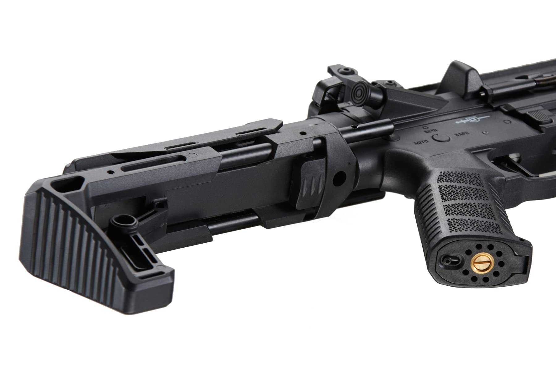 Lancer Tactical Gen 2 New 9mm Battle X CQB Lightweight Carbine AEG Color Black