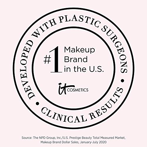 IT Cosmetics Heavenly Luxe You Sculpted! Contour & Highlight Brush - Enhance Your Favorite Features - With Award-Winning Heavenly Luxe Hair & Ergonomic Handle - Bonus How-To Guide