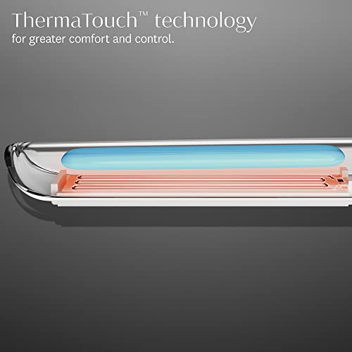 T3 Lucea 1.5” Professional Flat Iron with Wider Plates for Smooth, Frizz-Free Results on Long, Thick or Coarse Hair, Custom Blend Ceramic Straightening & Styling Iron with 9 Adjustable Heat Settings
