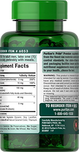 Puritans Pride Prosta-Metto Saw Palmetto Complex for Men-240 Softgels