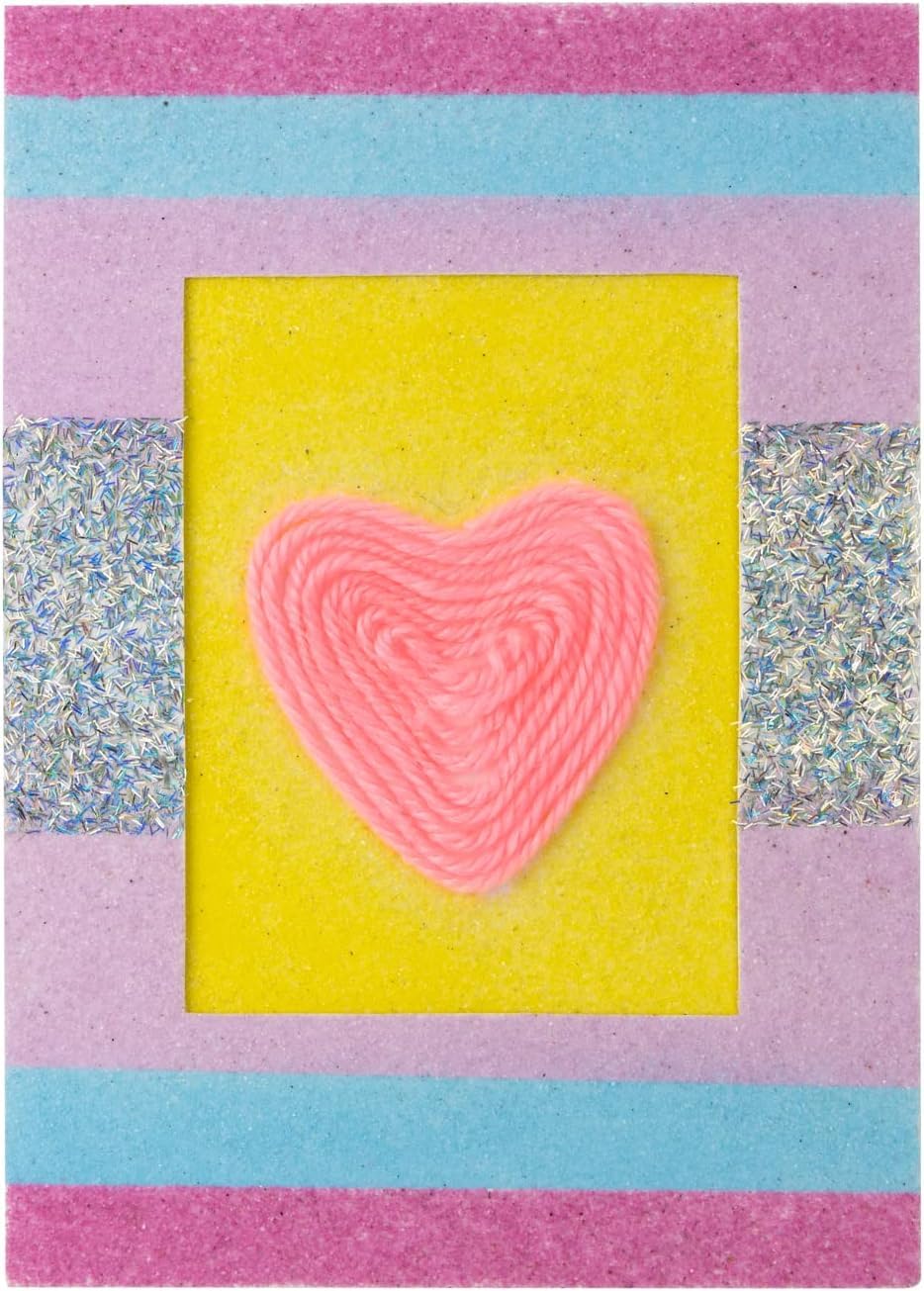 Hygloss Collage Sticky Boards - Self-Adhesive - Mess-free - Fun Activity For Kids - Great for Classroom & School Projects, Arts & Crafts & More - 3"x4.5" Rectangle - 24 Pack