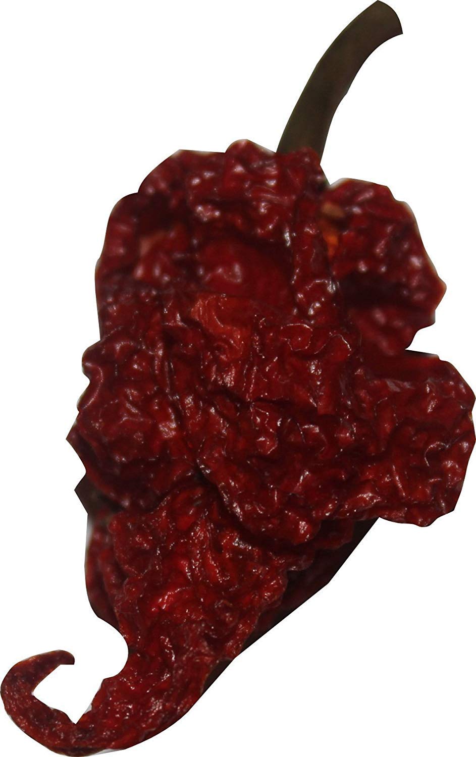 Carolina Reaper Hot Sauce 5 Dried Whole Chili Peppers Gift Set +2 Free World's Hottest Wicked Reaper 2,000,000 Scoville