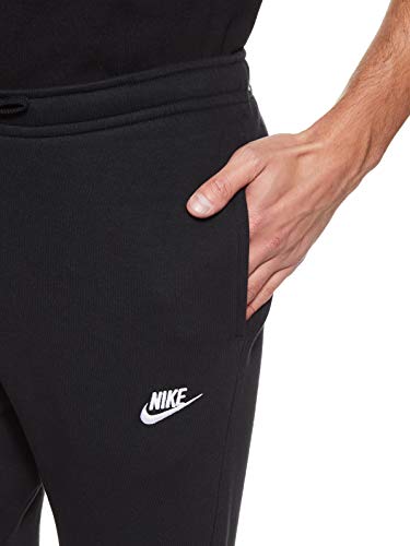 Nike Men's Sportswear Club Joggers, Black/White, Large