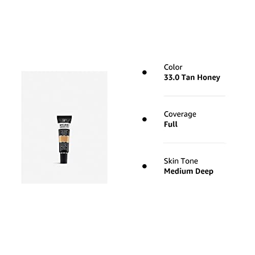 IT COSMETICS 0.4 oz Bye Bye Under Eye Full Coverage Anti-Aging Waterproof Concealer (33.0 Tan Honey)