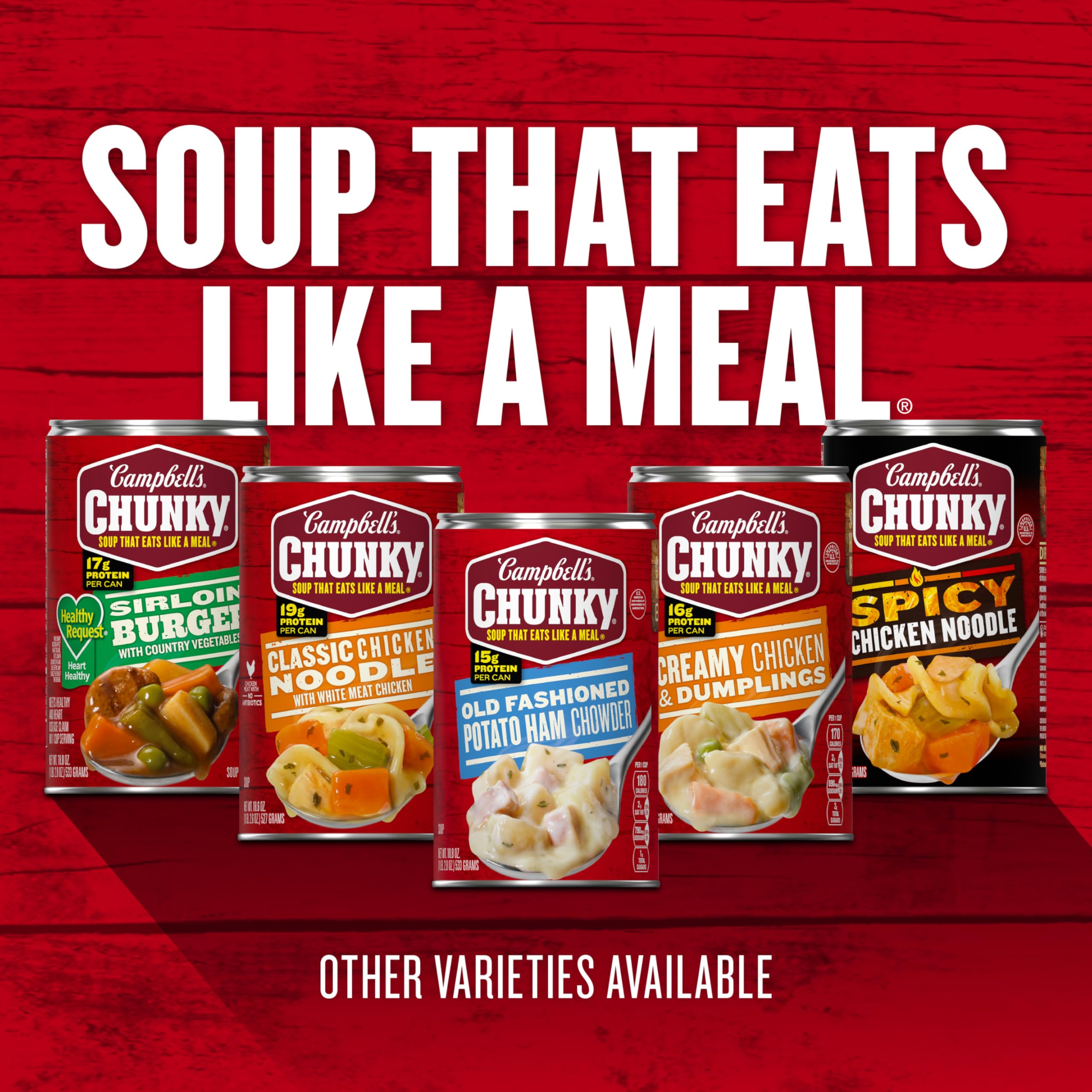 Campbell's Chunky Soup, Chicken Corn Chowder Soup, 18.8 Oz Can
