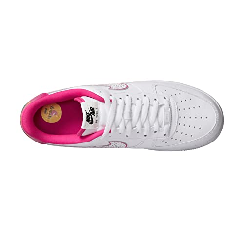 Nike Women's Air Force 1 '07 Shoes, White/White-pink Prime, 10