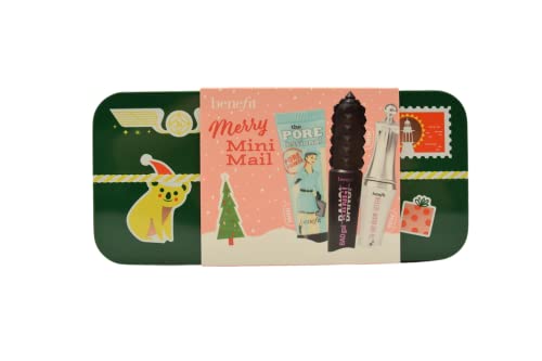 Benefit Merry Mini Mail 3pc - POREfessional Primer, BADgal BANG! Volumizing Mascara