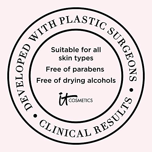 it COSMETICS Bye Bye Redness - Sensitive Skin Moisturizer - Reduces Facial Redness - With Colloidal Oatmeal, Aloe & Cucumber - 2.0 oz