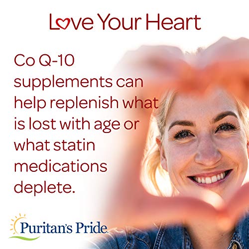 Q-Sorb CoQ10 50mg, Contributes to Heart Wellness,100 Softgels by Puritan's Pride
