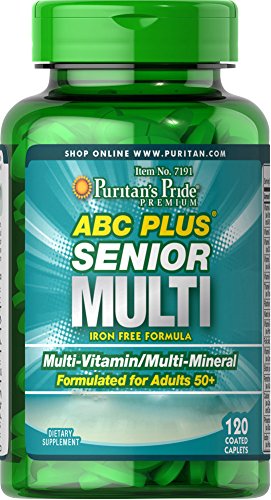 Puritan's Pride ABC Plus� Senior Multivitamin Multi-Mineral Formula