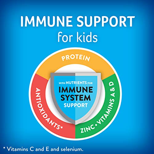 PediaSure Grow & Gain Non-GMO and Gluten-Free Shake Mix Powder, Nutritional Shake For Kids, With Protein, Probiotics, DHA, Antioxidants*, and Vitamins & Minerals, Strawberry (24 servings – 3 cans)