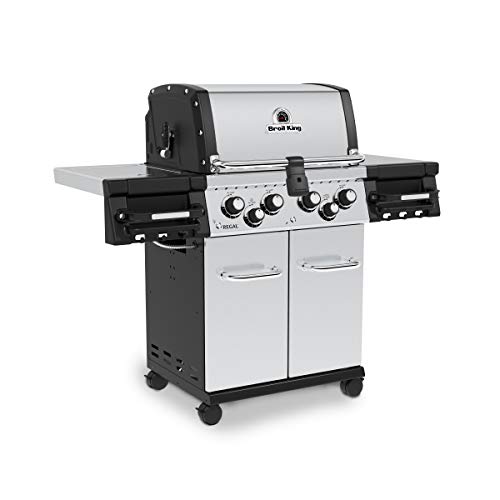 Broil King Regal S490 Pro - Stainless Steel - 4 Burner Natural Gas Grill l