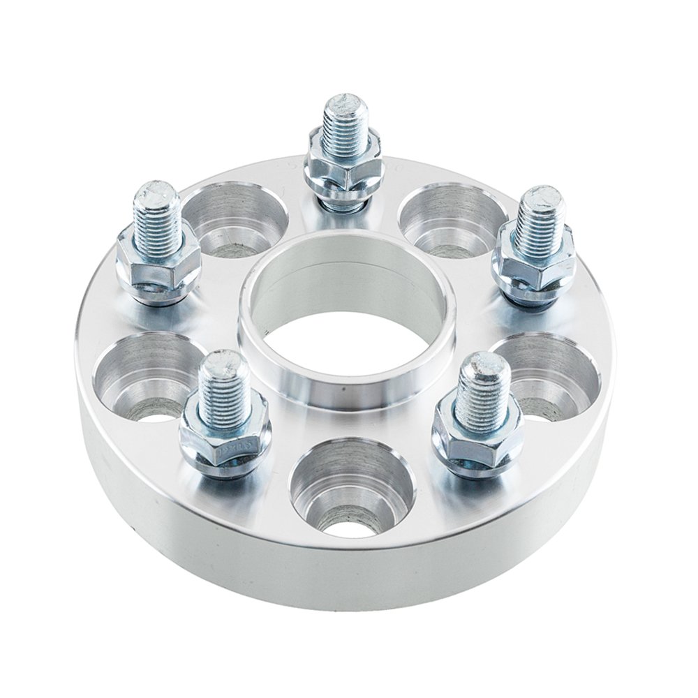 TRIBLE SIX 2PCS 5Lugs 1" 25mm Wheel Spacers 5X4 5x100mm 54.1mm Bore with 12x1.5 Studs Compatible with 2009-2017 CT200h 2003-2016 Corolla 2003-2013 Matrix 2004-2009 Prius 1998-2005 Celica