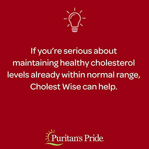 Puritans Pride Heart Essentials Cholest Wise with Plant Sterols-120 Softgels