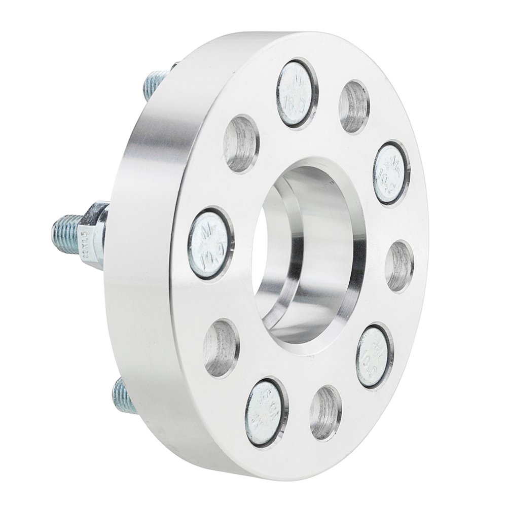 TRIBLE SIX 2PCS 5Lugs 1" 25mm Wheel Spacers 5X4 5x100mm 54.1mm Bore with 12x1.5 Studs Compatible with 2009-2017 CT200h 2003-2016 Corolla 2003-2013 Matrix 2004-2009 Prius 1998-2005 Celica