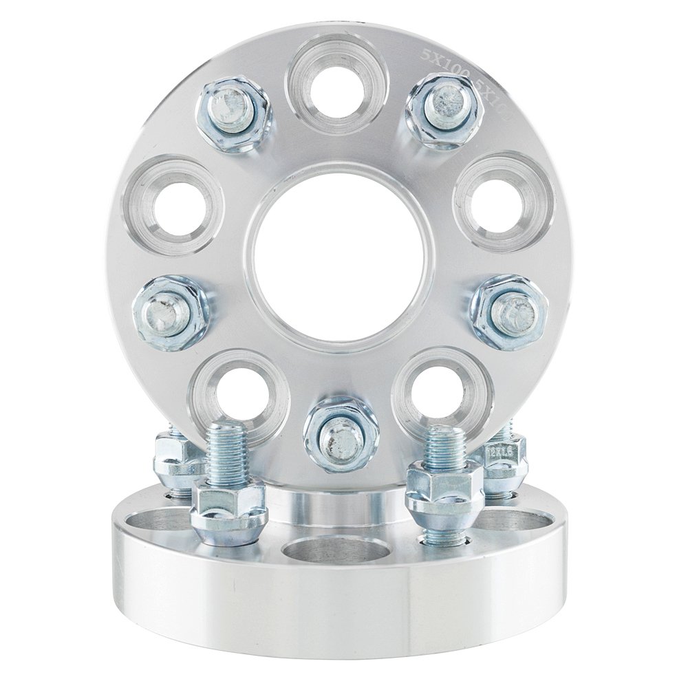 TRIBLE SIX 2PCS 5Lugs 1" 25mm Wheel Spacers 5X4 5x100mm 54.1mm Bore with 12x1.5 Studs Compatible with 2009-2017 CT200h 2003-2016 Corolla 2003-2013 Matrix 2004-2009 Prius 1998-2005 Celica