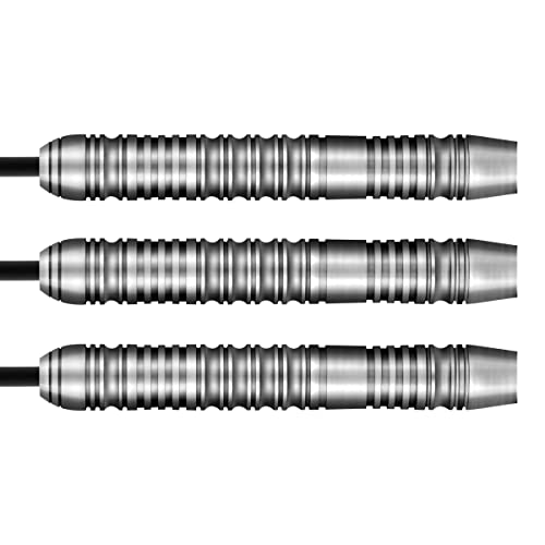 Shot! TOA Steel Tip Dart Set Tungsten Pro Throwing Darts Steel Tip Set Professional Metal Tip Bar Darts for Adults (23)