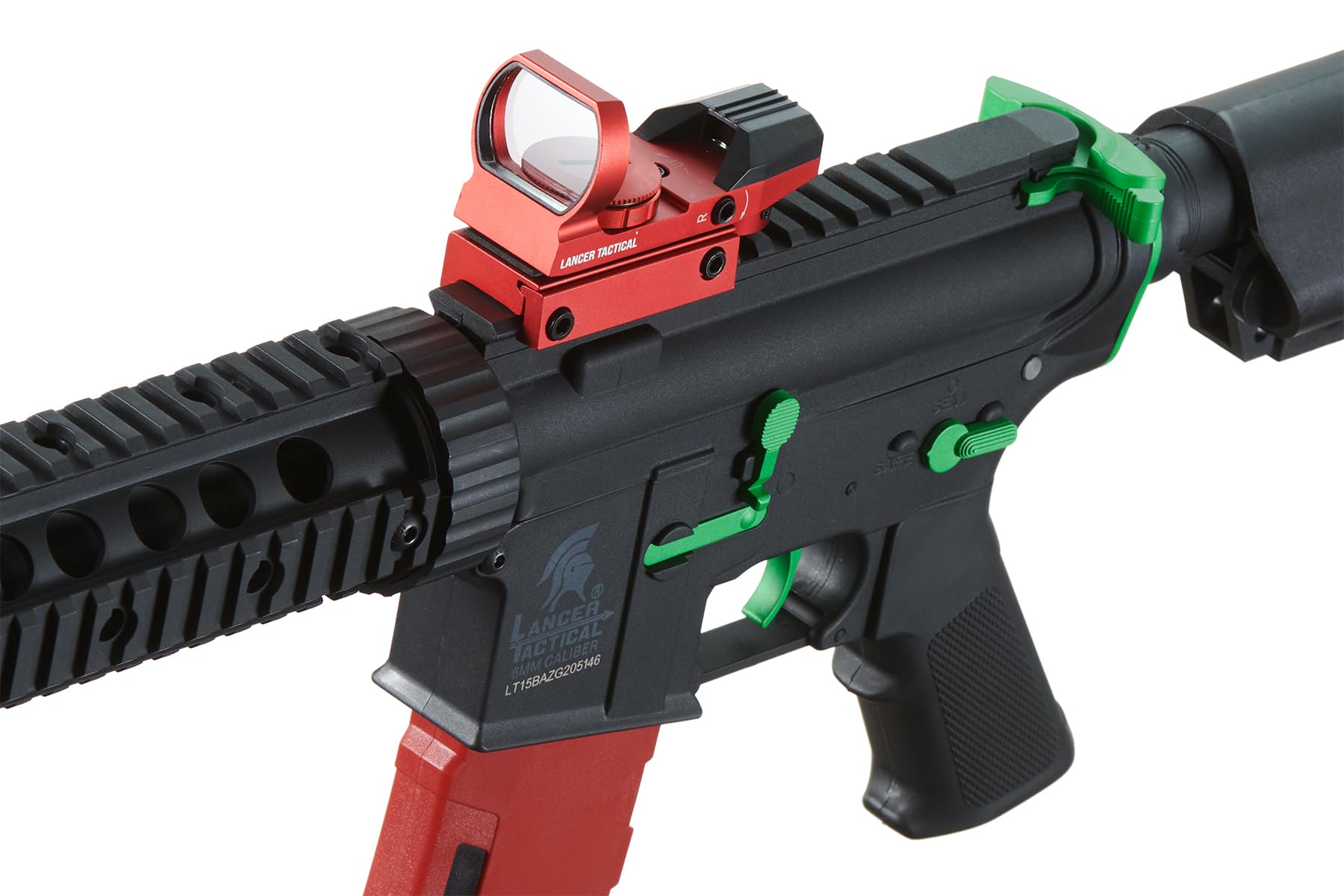 Lancer Tactical Gen 2 Christmas Limited Edition SD M4 Polymer Airsoft Gun(Battery & Charger Included)