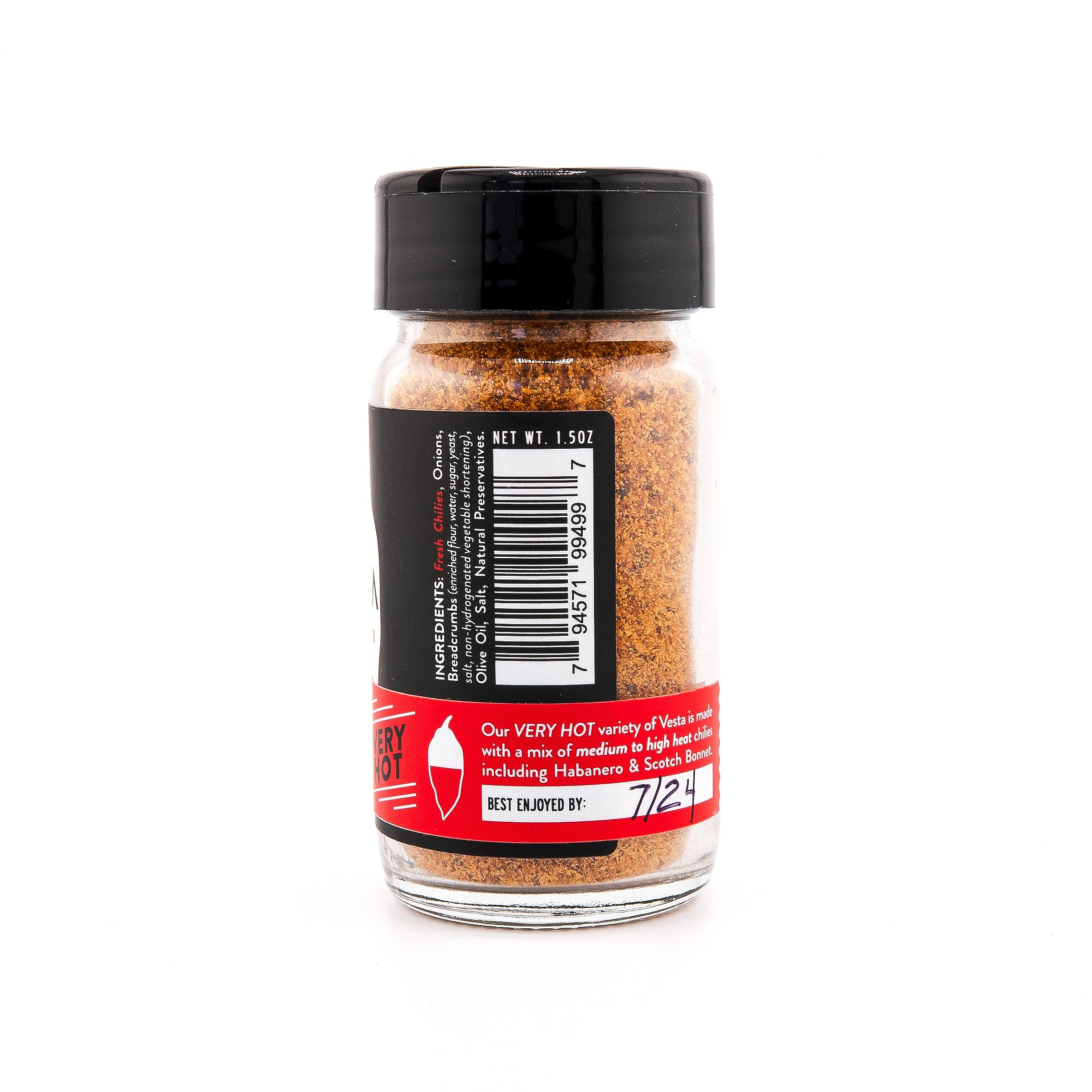 Benny T's Vesta - VERY HOT - Dry Hot Sauce (Habanero & Scotch Bonnet)