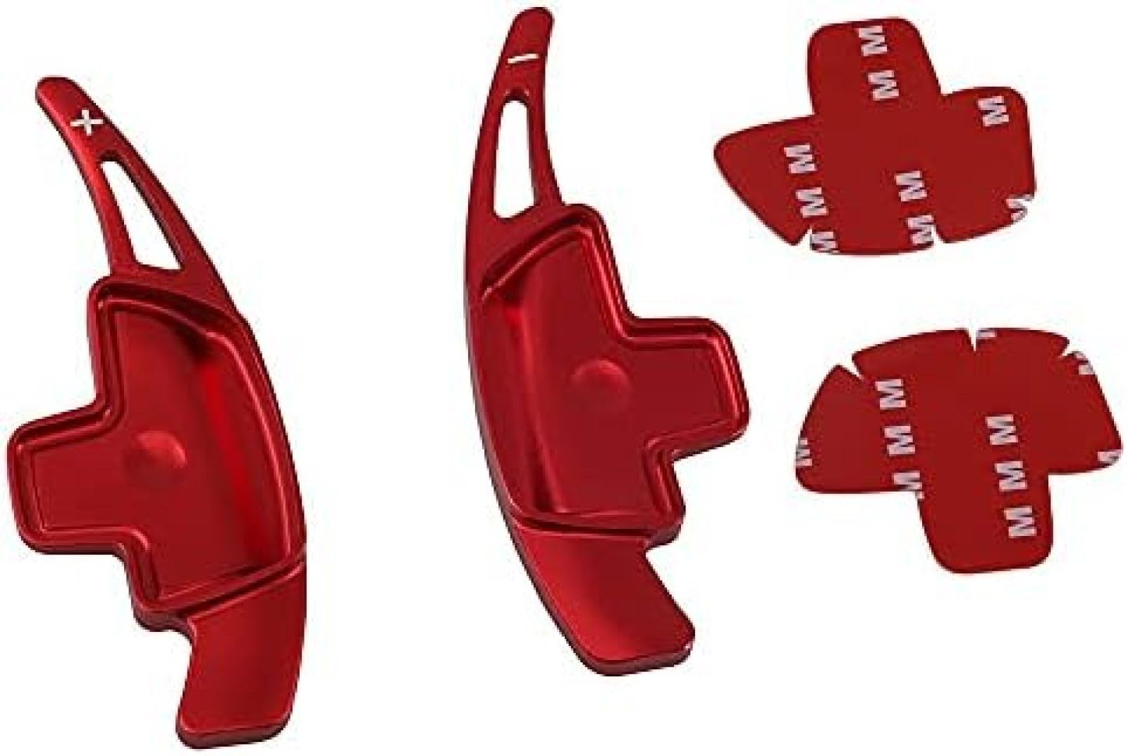 Paddle Shifters for Mercedes Benz 2015-2019 GLS GLA GLE GLE W166 Aluminum-AlloySteering Wheel Paddle Shifter Extension Shift Paddle Blade Red