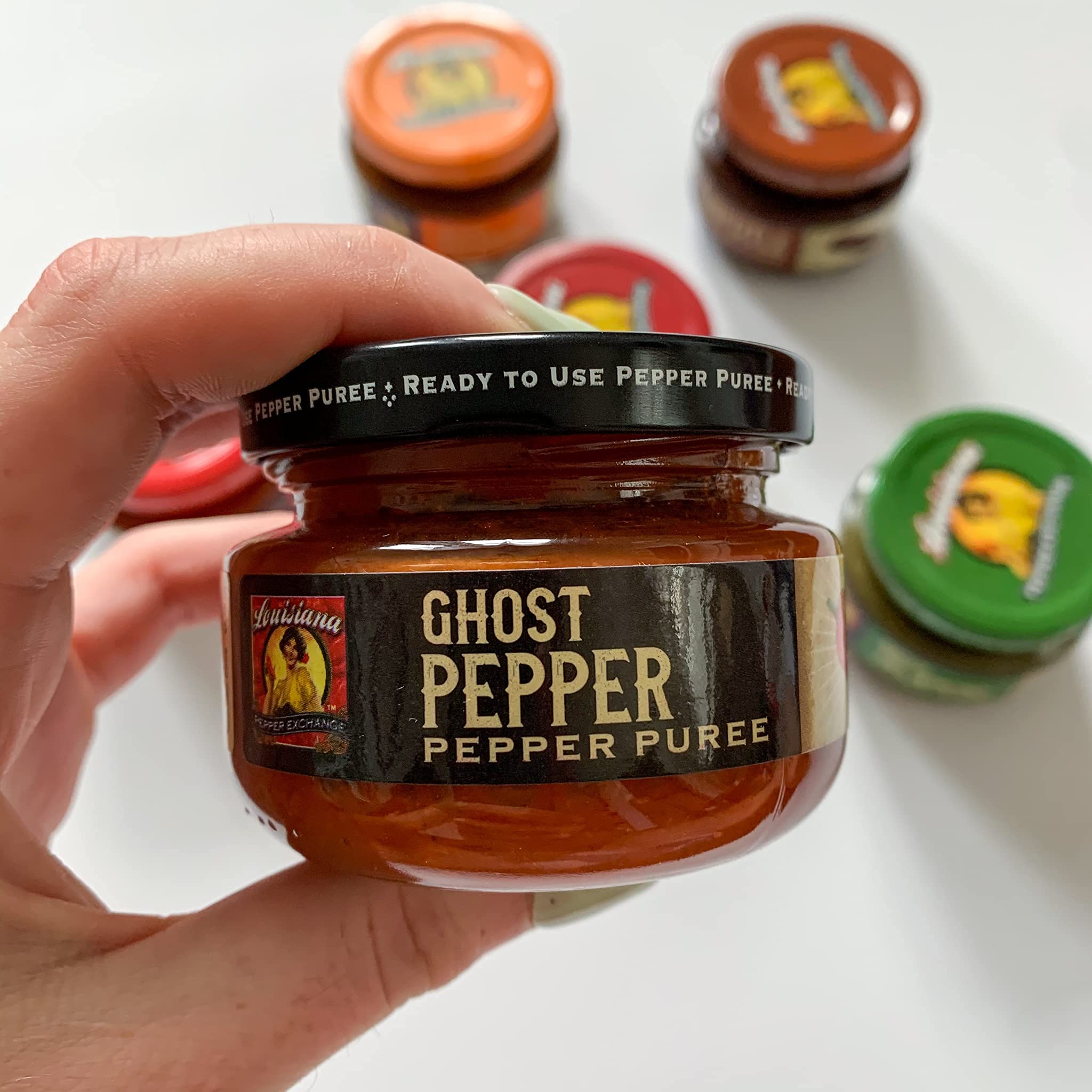 Louisiana Pepper Exchange β Fresh Pepper Replacement (Ghost Pepper Puree) 2 Pk