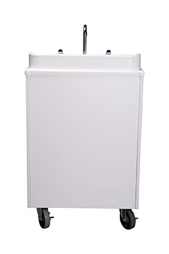 Waterworks Concession Sinks Premier Portable Handwashing Station with Hot Water - White