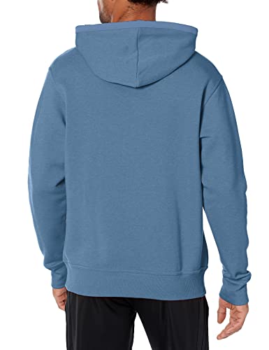 adidas Essentials Brandlove Hoodie, Wonder Steel/Bliss Lilac, Large