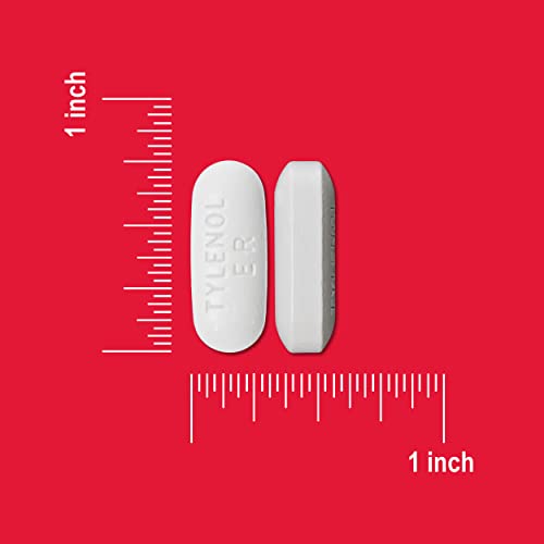 Tylenol 8 Hour Muscle Aches & Pain Acetaminophen Tablets for Muscle & Back Pain, 100 Count