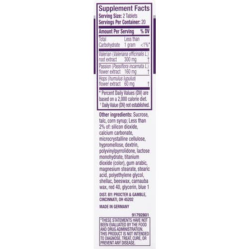 Vicks Zzzquil Pure Zzzs, Restorative Herbal Sleep, Melatonin Free Plant-Based Sleep Supplement , 40 Tablets (Pack of 4)