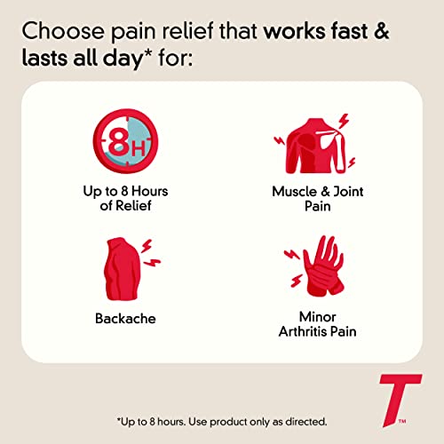 Tylenol 8 Hour Muscle Aches & Pain Acetaminophen Tablets for Muscle & Back Pain, 100 Count