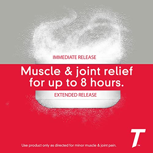 Tylenol 8 Hour Muscle Aches & Pain Acetaminophen Tablets for Muscle & Back Pain, 100 Count