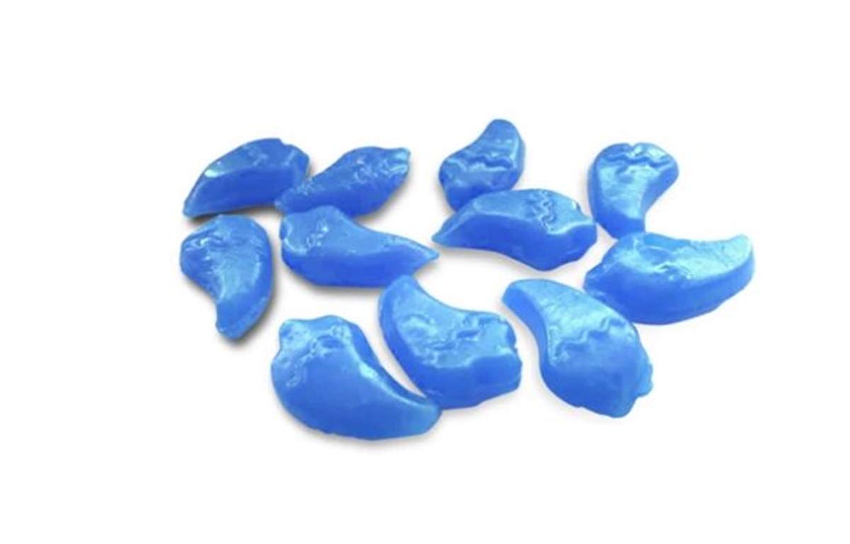 Spicy Ghost Pepper Cherry Flavored Hard Candy, 1.5 Ounce (Blue Raspberry)