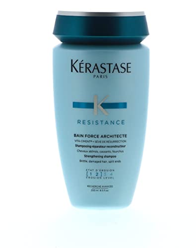 Kerastase Resistance Bain Force Architecte Shampoo (For Brittle, very Damaged Hair, Split Ends) - 250ml/8.5oz