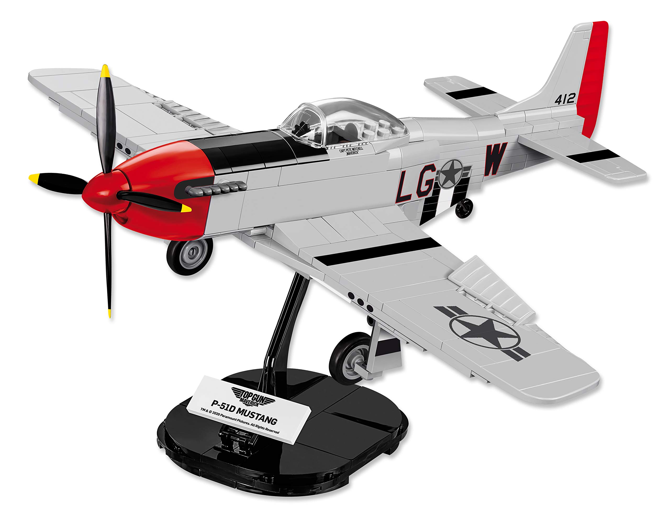 COBI TOP Gun: Maverick Mustang P-51D