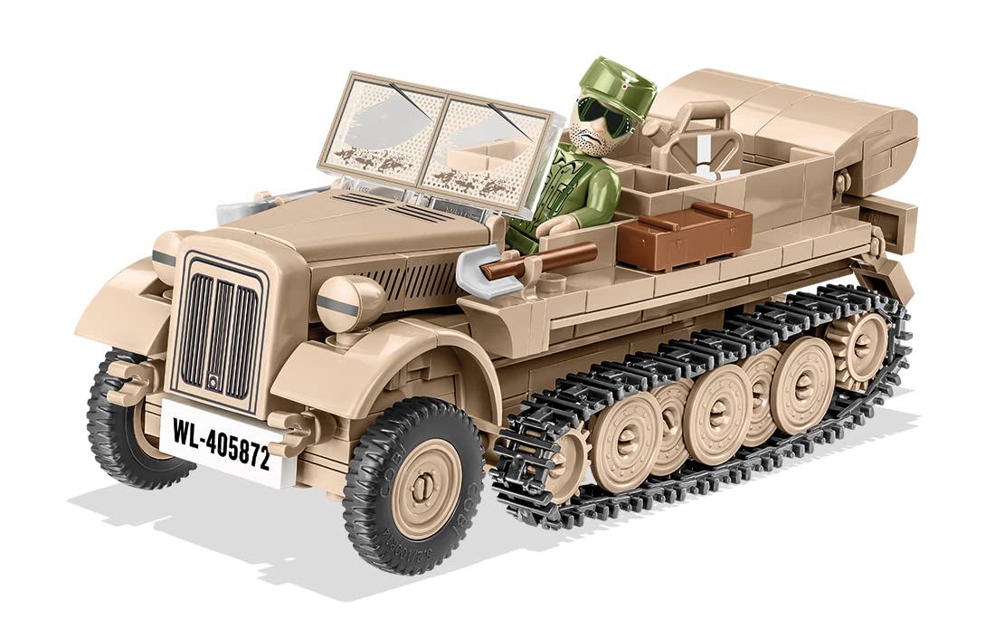 Cobi toys 283 Pcs Hc WWII /2273/ Sd.Kfz.10 Demag D7