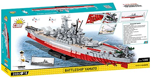 Cobi toys 2684 Pcs Hc WWII /4832/ Battleship Yamato Executive Edition