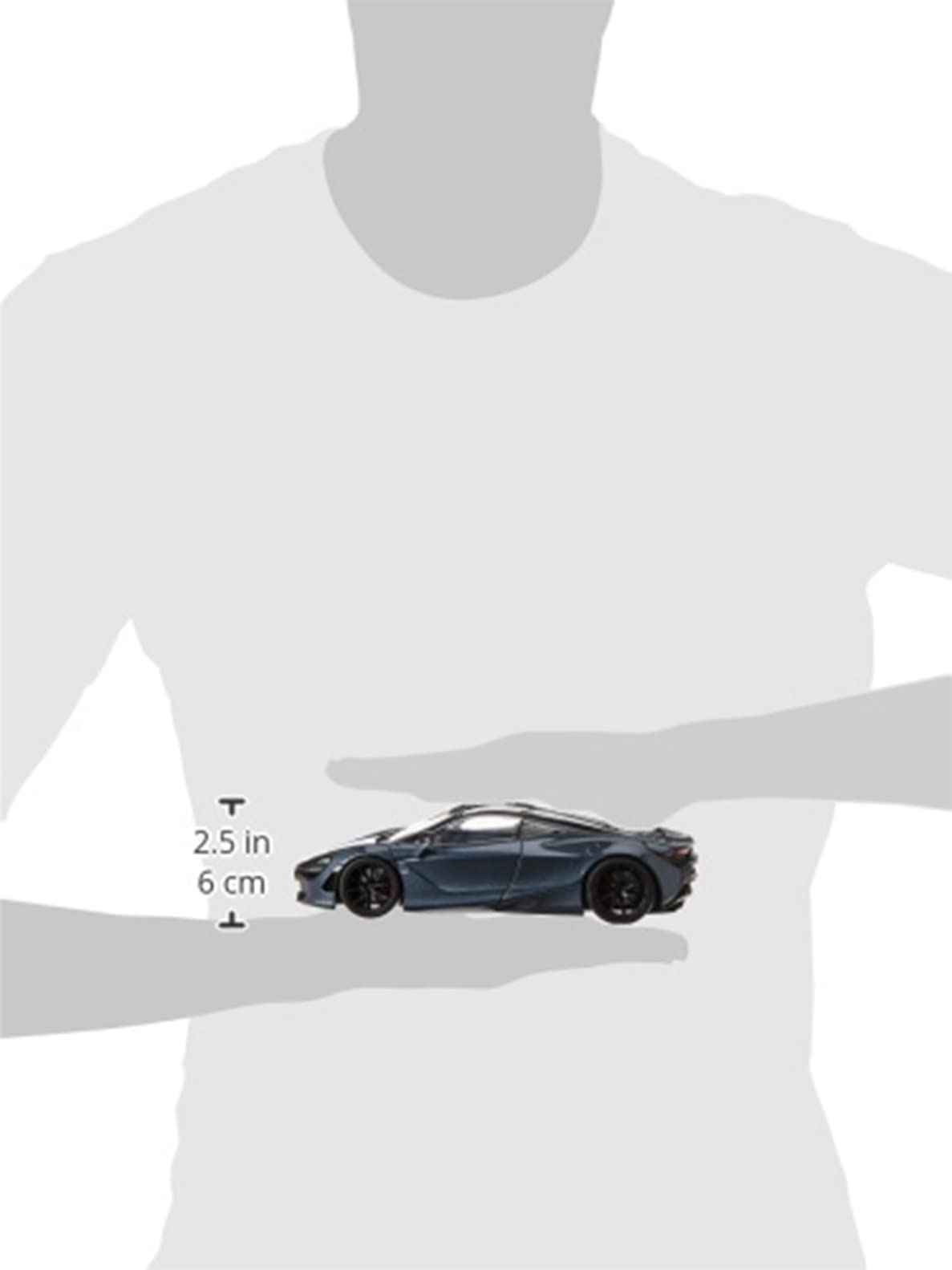 Jada Fast & Furious Hobbs & Shaw: SHAWS MCLAREN 720S 1:24 Scale DIE-CAST Replica CAR,Black