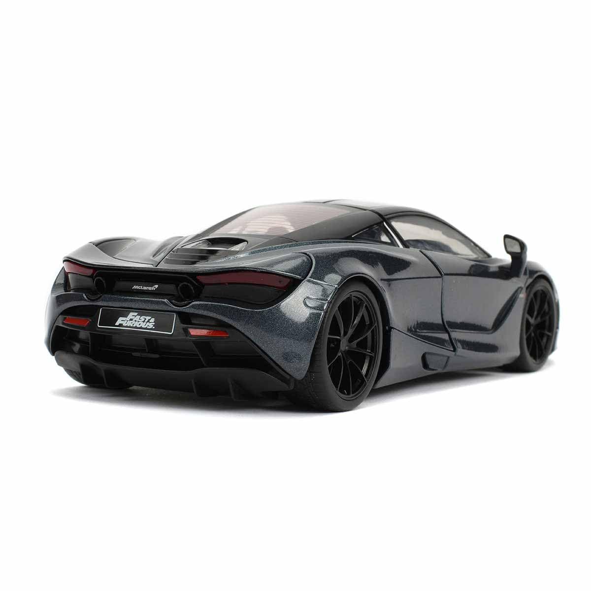 Jada Fast & Furious Hobbs & Shaw: SHAWS MCLAREN 720S 1:24 Scale DIE-CAST Replica CAR,Black