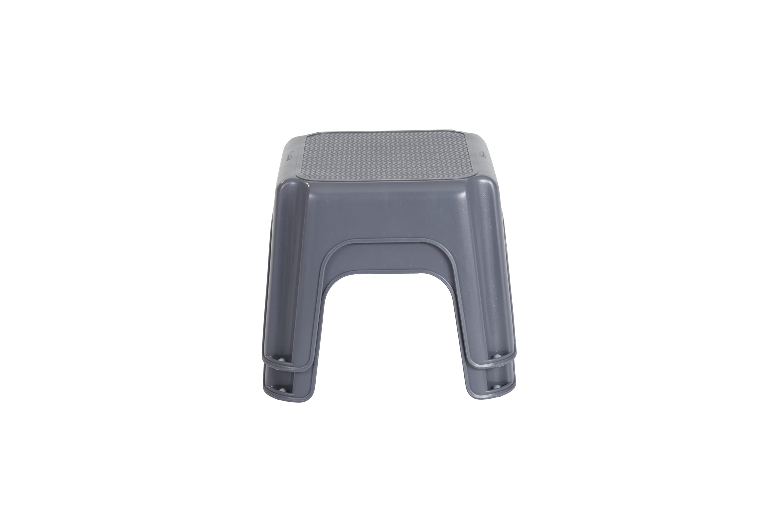 Rubbermaid One-Step Stool, Bisque, Holds up to 200 Pounds, Ideal for Home, Office, Garage, Durable Step Stool, FG275300CYLND, 7.1 inches Height, Gray