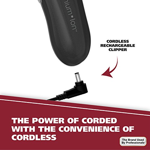 Wahl Clipper Lithium-Ion Cordless Haircutting Kit - Rechargeable Grooming and Trimming Kit with 12 Guide Combs for Haircutting and Large Beard Trimming - Model 79608