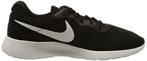 Nike Mens Tanjun Black/White-Barely Volt-Black 6.5