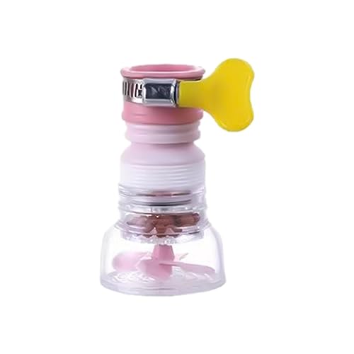 Faucet Aerator Adapter, Smooth Pull Down Kitchen Spray Head, Turbulent Sink Faucet Aerator Adaptor, Detachable Kitchen Faucet Aerator Adaptor, Portable Aerator Faucet Adaptor, Rustles for Kitchen